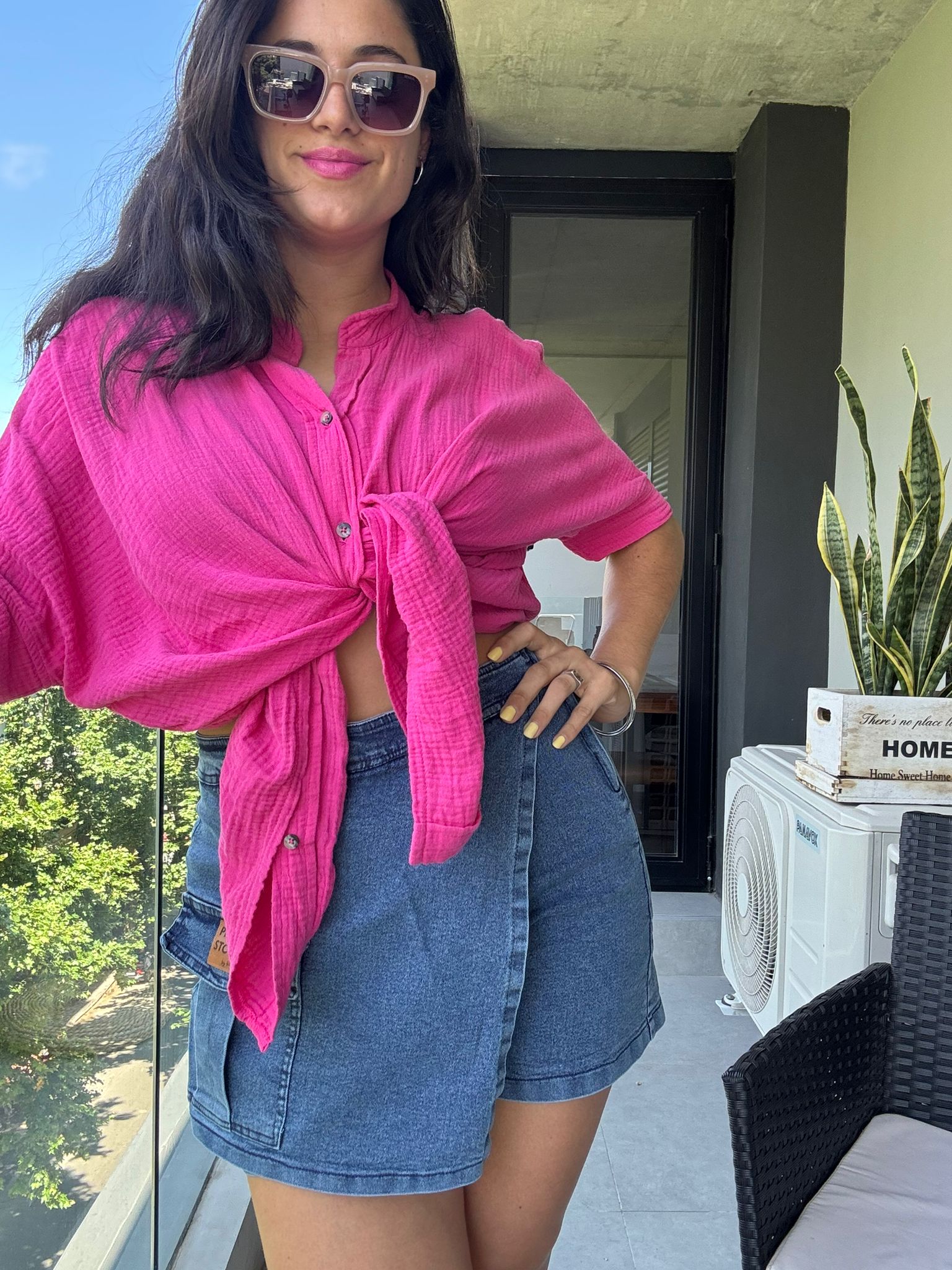 Short pollera Emma versión jean - Piky Store